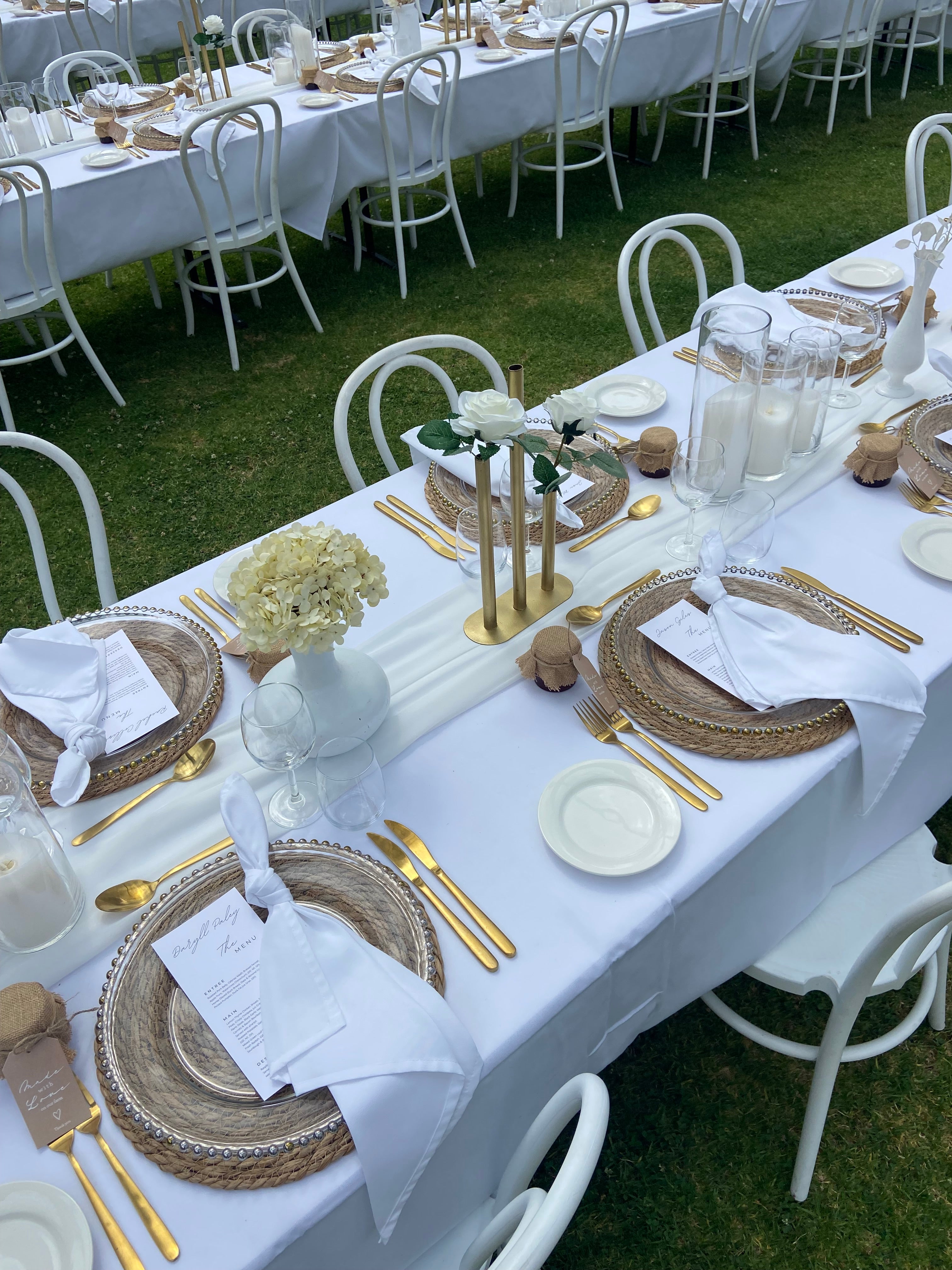 Table Seating Packages – Adelaide Party Hire