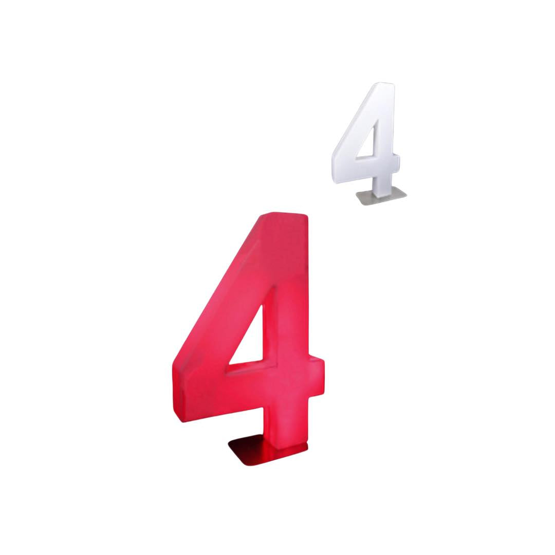 LED Number 4 – Adelaide Party Hire