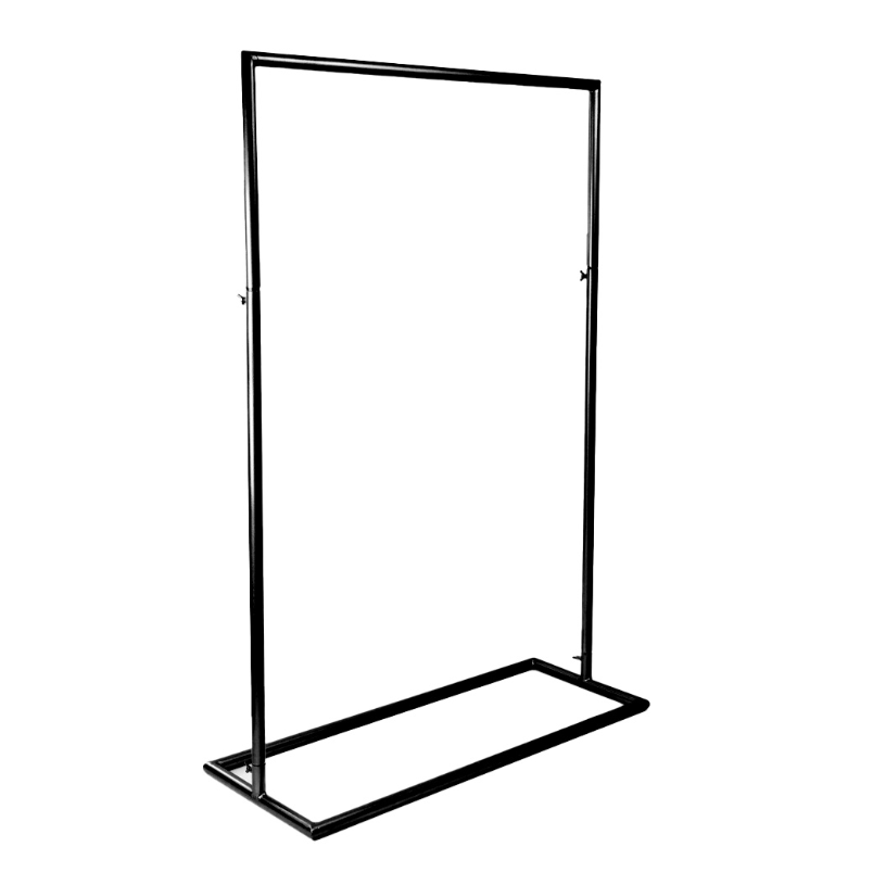Metal Signage Stand Black – Adelaide Party Hire