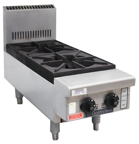 Commercial Gas 2 burner cooktop – Adelaide Party Hire