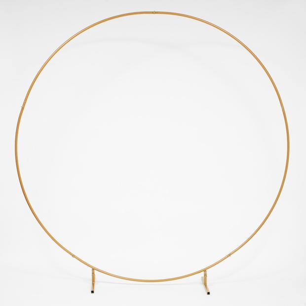 Gold Circle Display – Adelaide Party Hire