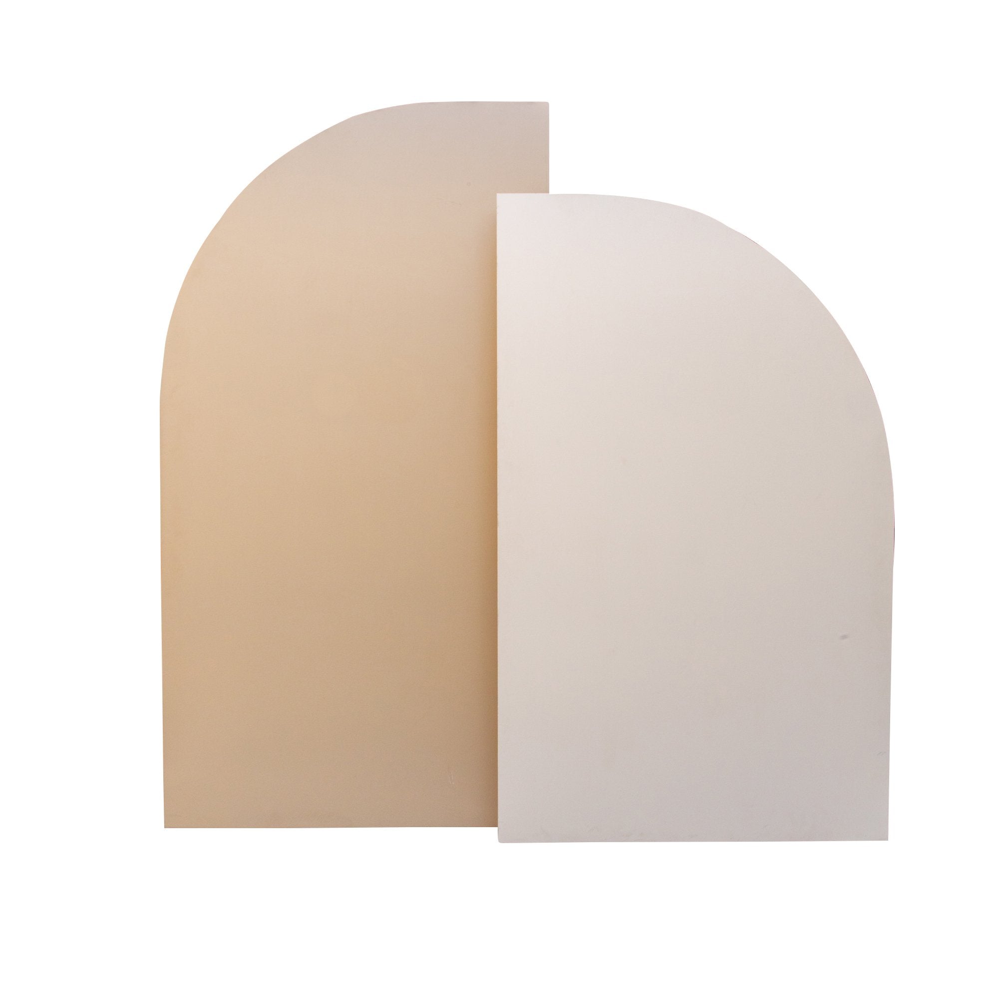 Beige Modern Sail Backdrop – Adelaide Party Hire