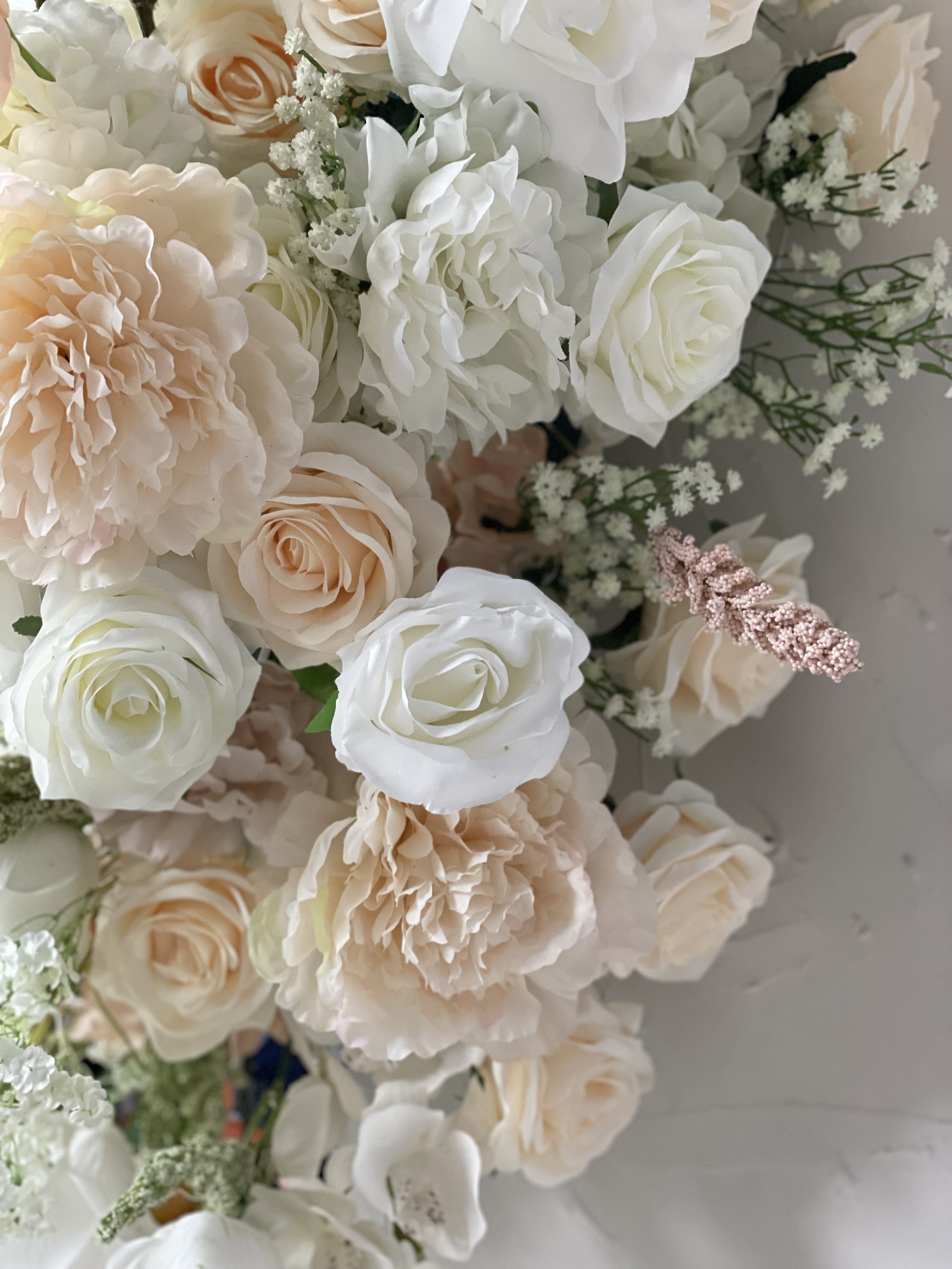 Peaches & Cream Floral – Adelaide Party Hire