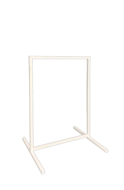 White Frame – Adelaide Party Hire