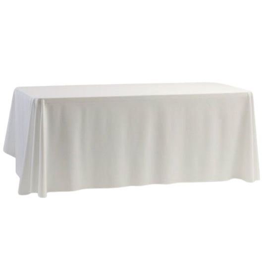 Rectangular Table Linen White - 230x 360cm – Adelaide Party Hire