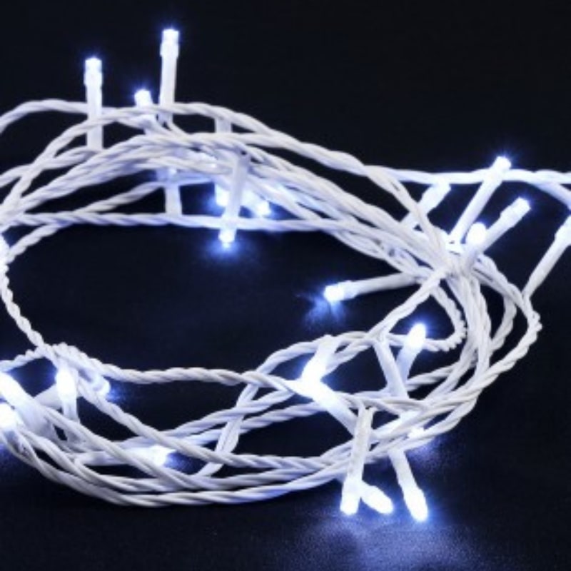White Cool Fairy Lights 50m – Adelaide Party Hire